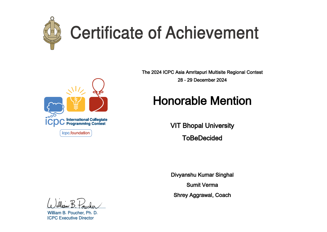 Certificate 3